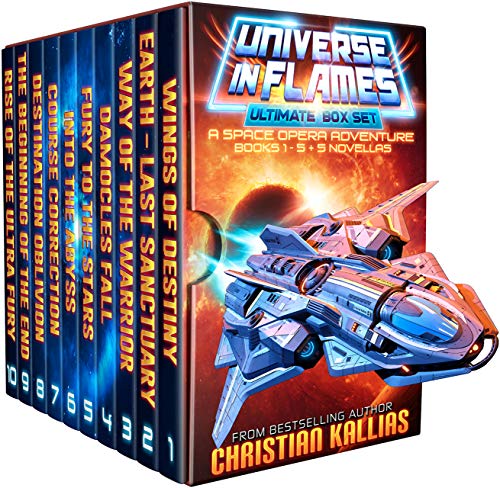 Universe in Flames – Ultimate 10 Book (5 novels + 5 novellas) Box Set: An Epic Space Opera ...