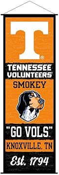 Amazon.com : Tennessee Volunteers Banner and Scroll Sign : Sports ...