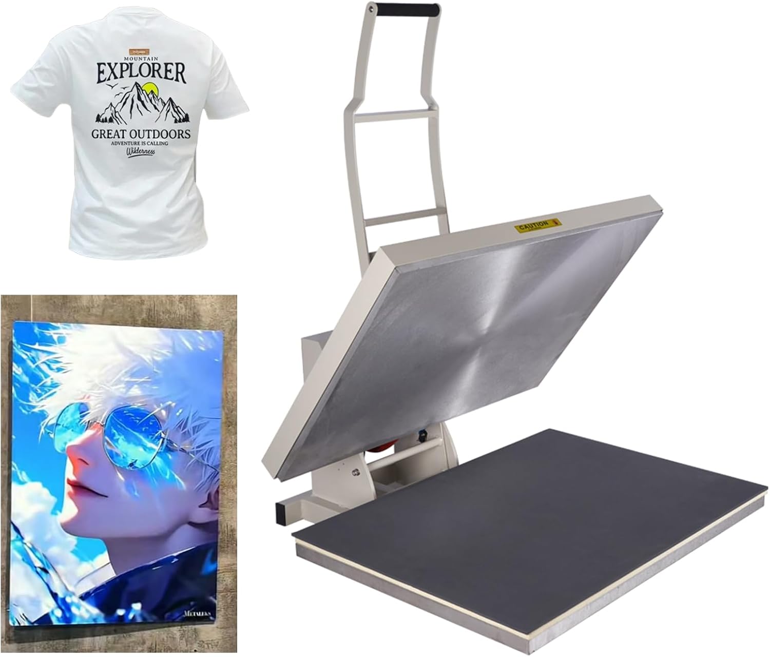 Amazon.com: 24x32 Inch Heat Press, 110V 4500W No Plug High Pressure ...