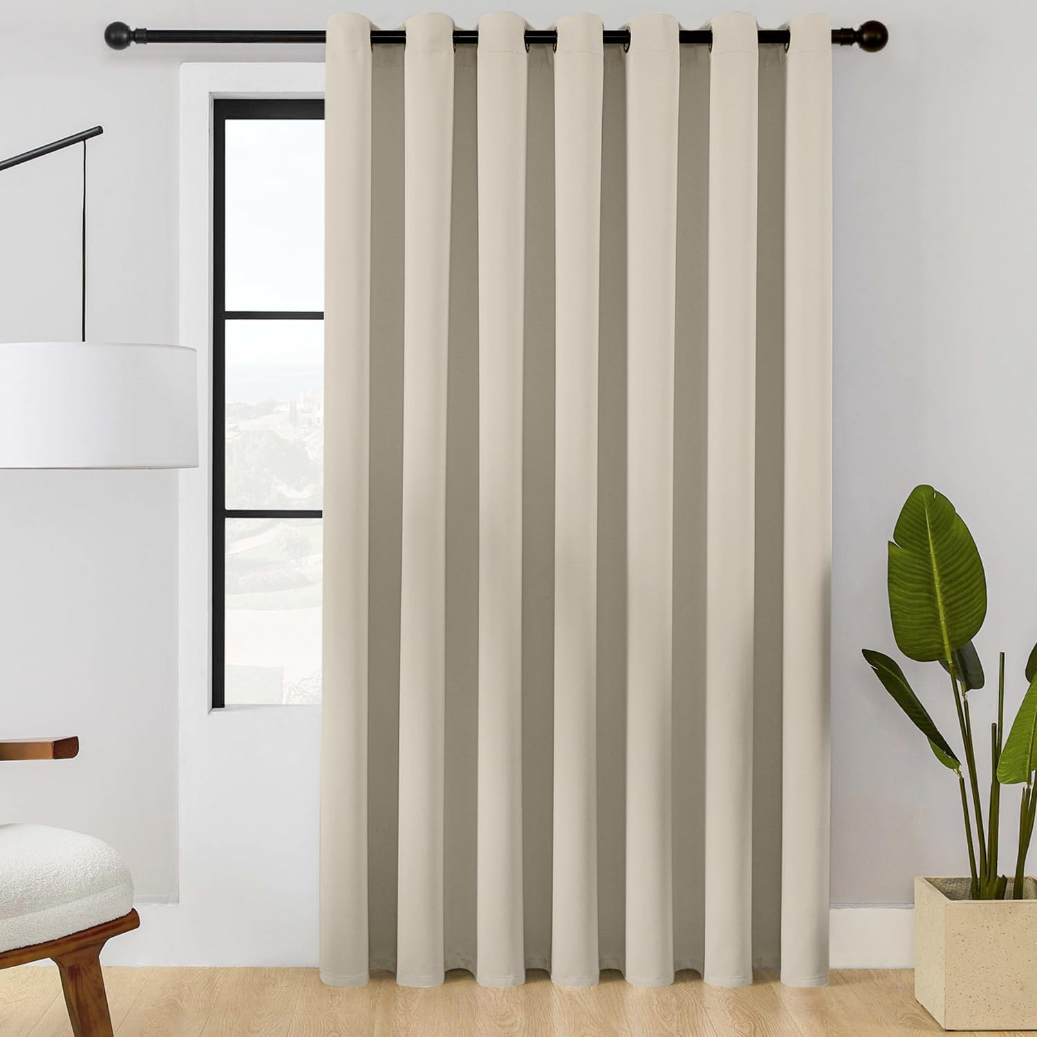 Amazon.com: ChrisDowa Room Divider Curtain 96 Inches Long, Wide ...
