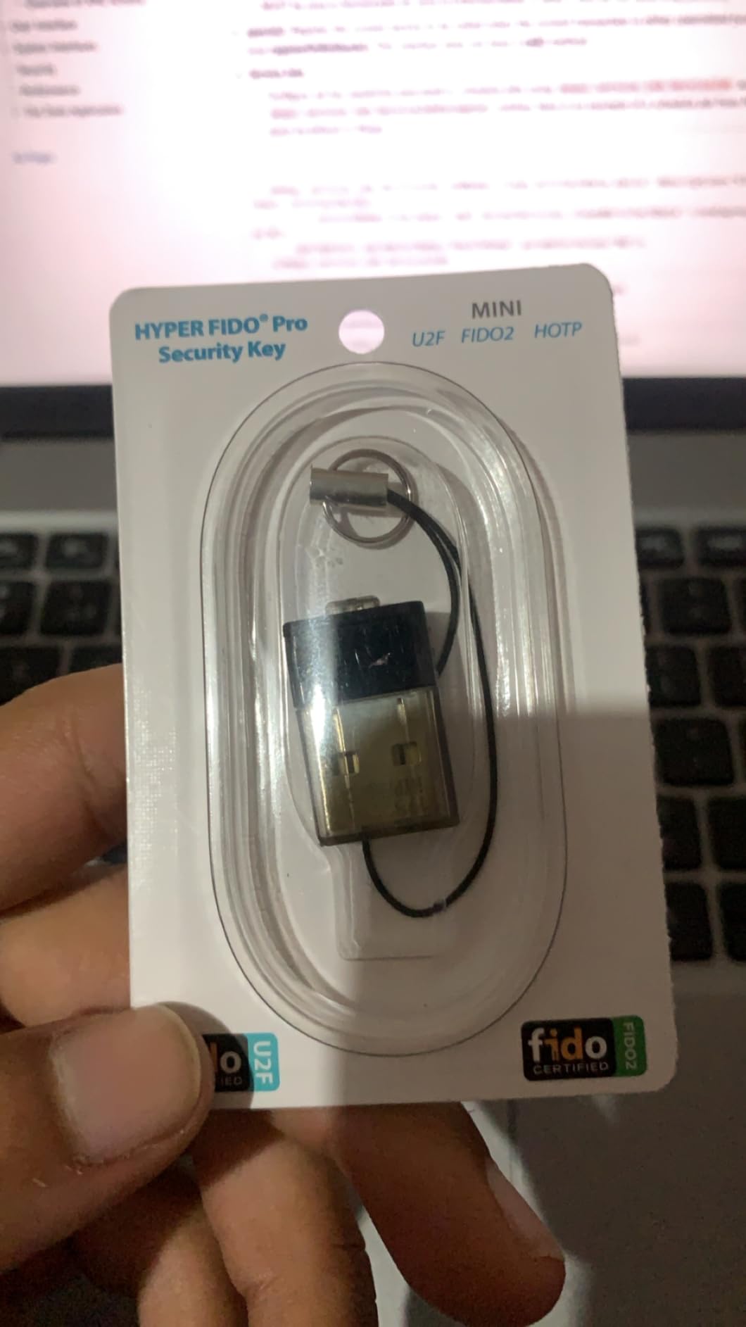 Hyper FIDO Mini Pro U2F FIDO2 HOTP : Amazon.in: Computers & Accessories