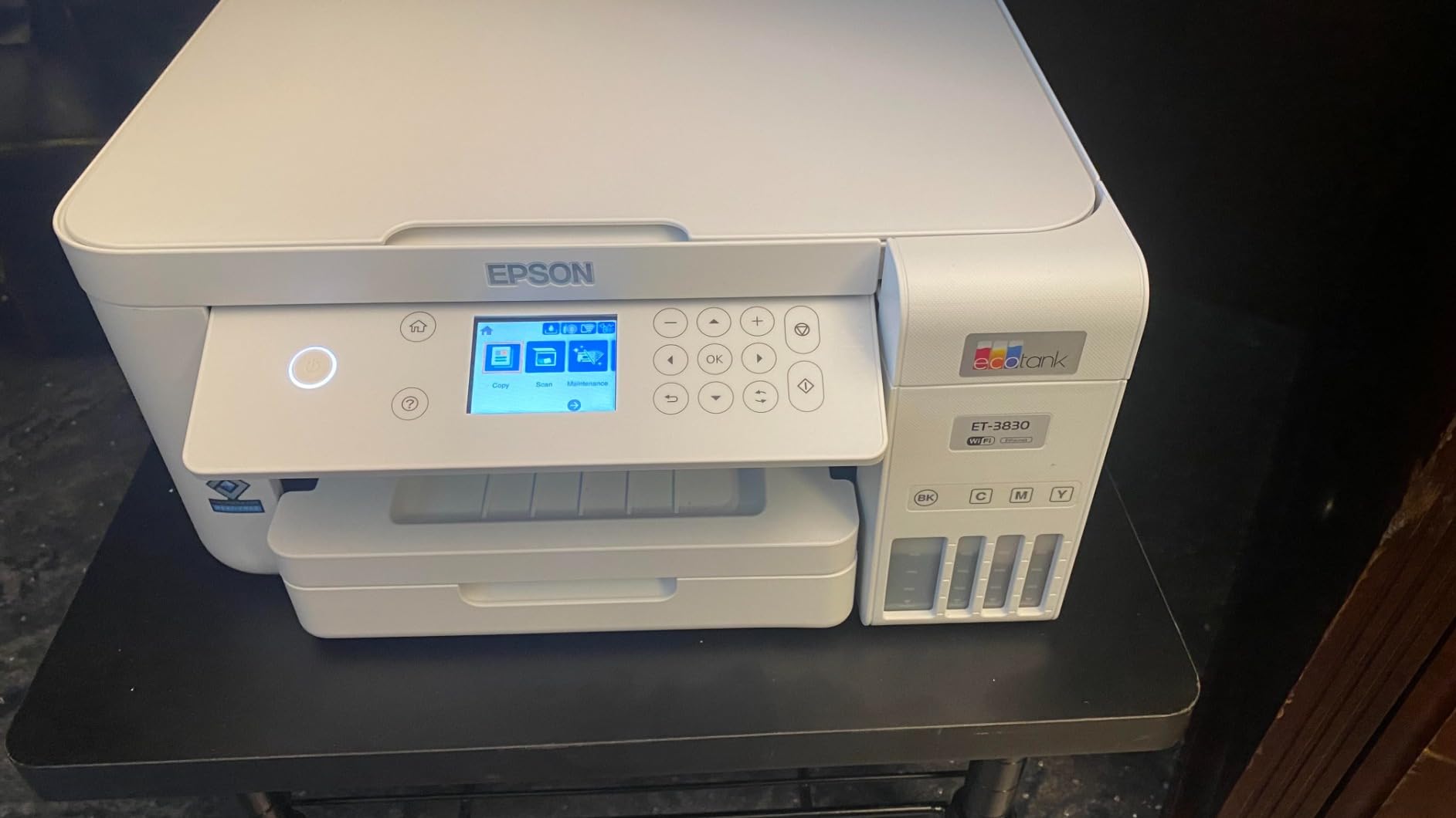 $13/mo - Finance Epson EcoTank ET-3830 Wireless Color All-in-One ...