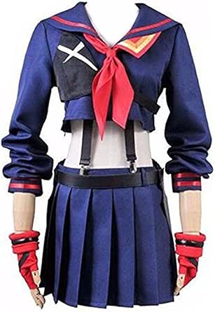 Amazon.com: Expeke Halloween Girl's Battlesuit Ryuko Matoi Dress Outfit ...