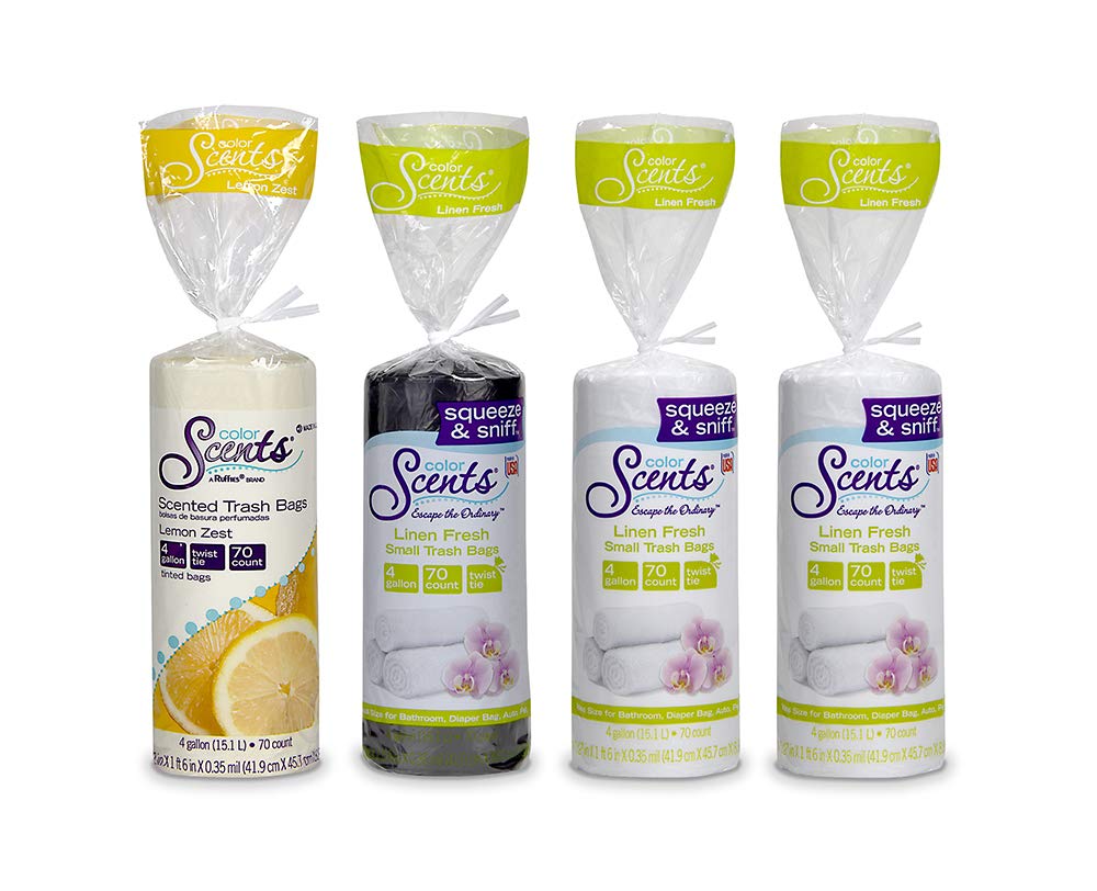 Amazon.com: Color Scents 982548 Assorted-Color 4 Gallon.6mil Thickness ...