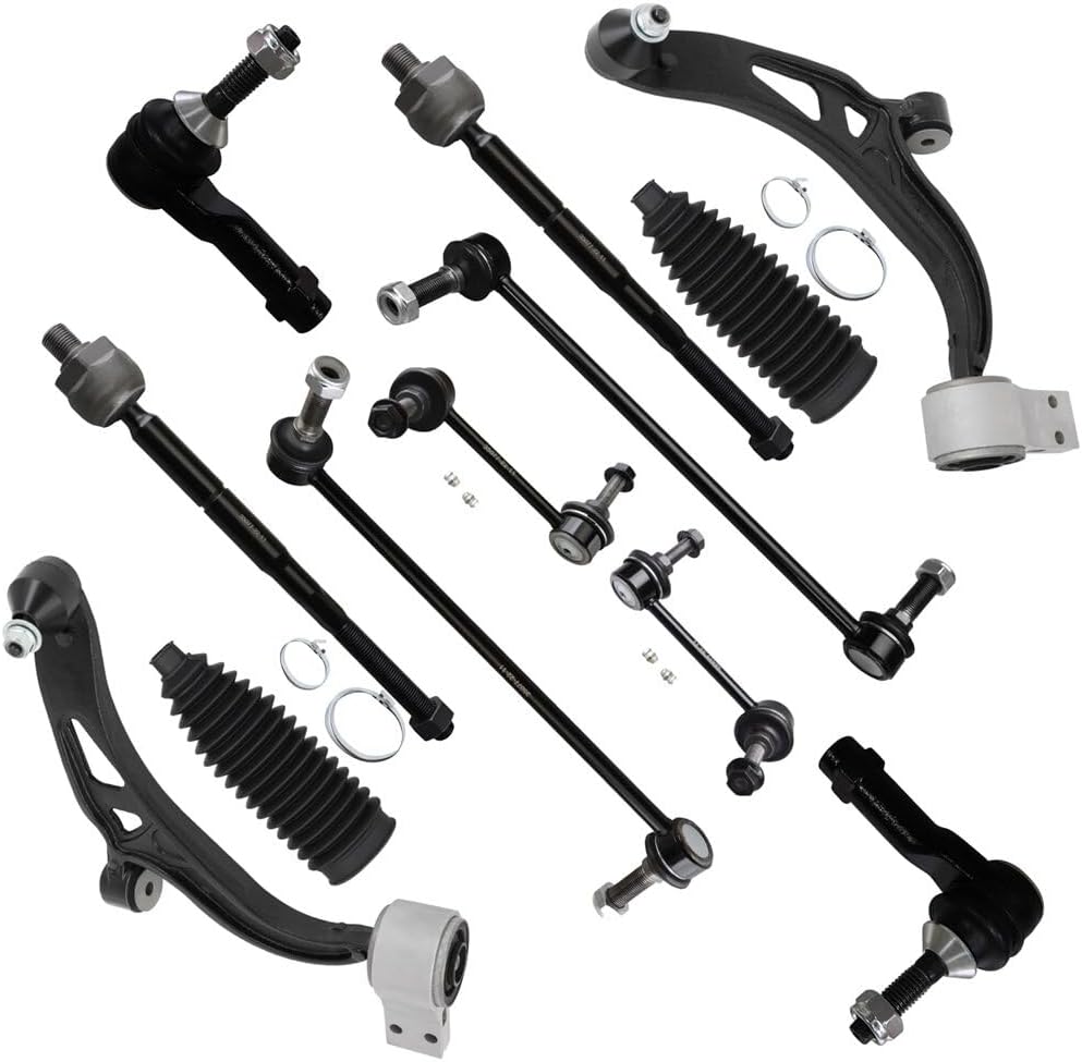 Amazon.com: SCITOO 12pcs Suspension Kit Front Lower Control Arm And ...