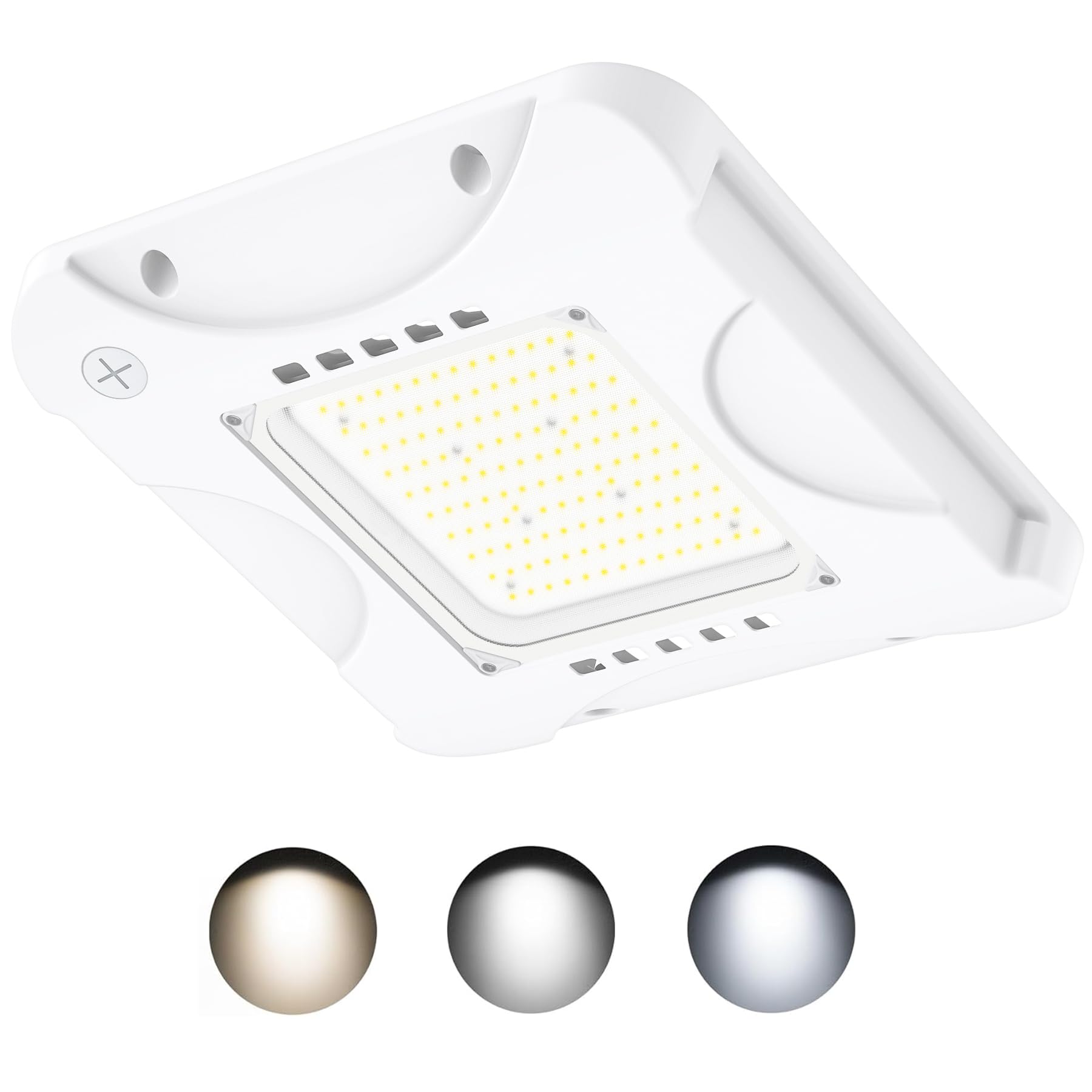 BBESTLED LED Canopy Light with 150W/120W/90W Adjustable, ETL&DLC Listed ...