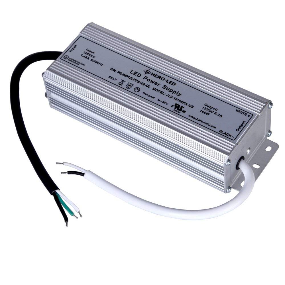 HERO-LED PS-WP12LPS100-UL UL-Recognized and SELV-Qualified LED Power ...