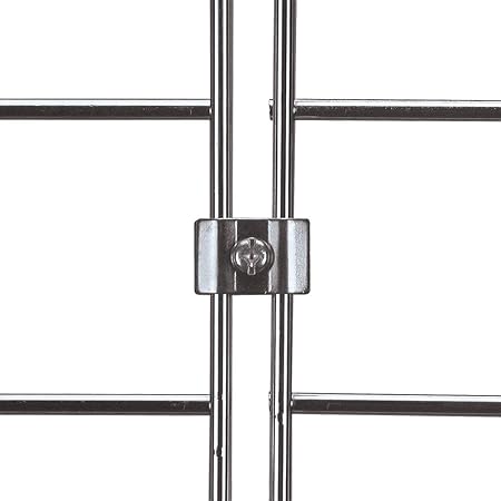 Gridwall Joining Clips Connectors for Grid Panels - Black Color - Box ...