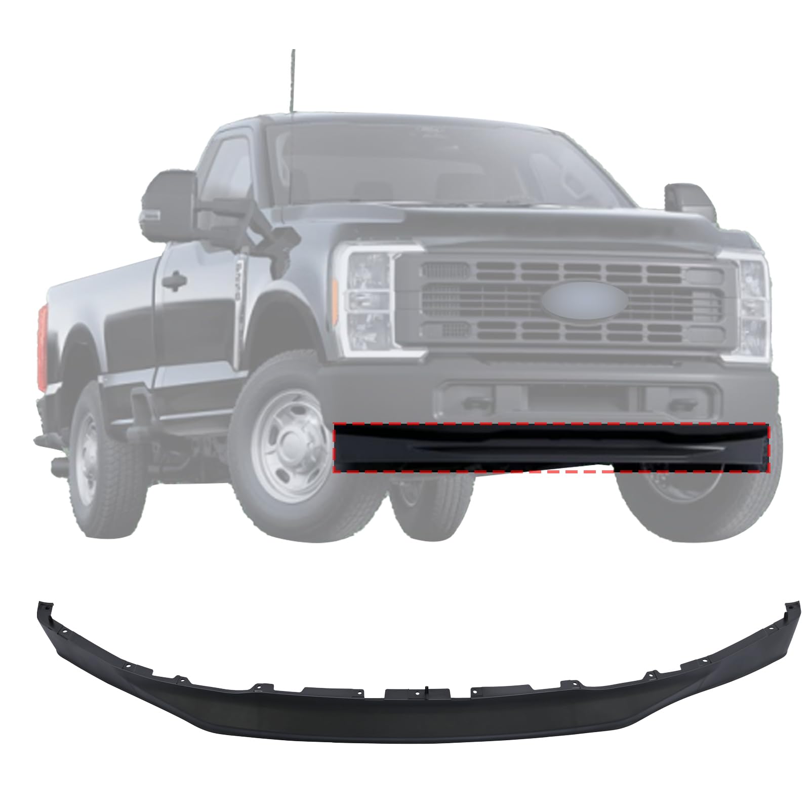 Snapklik.com : Magimaker 4.29 Inches Front Bumper Lower Valance Panel ...