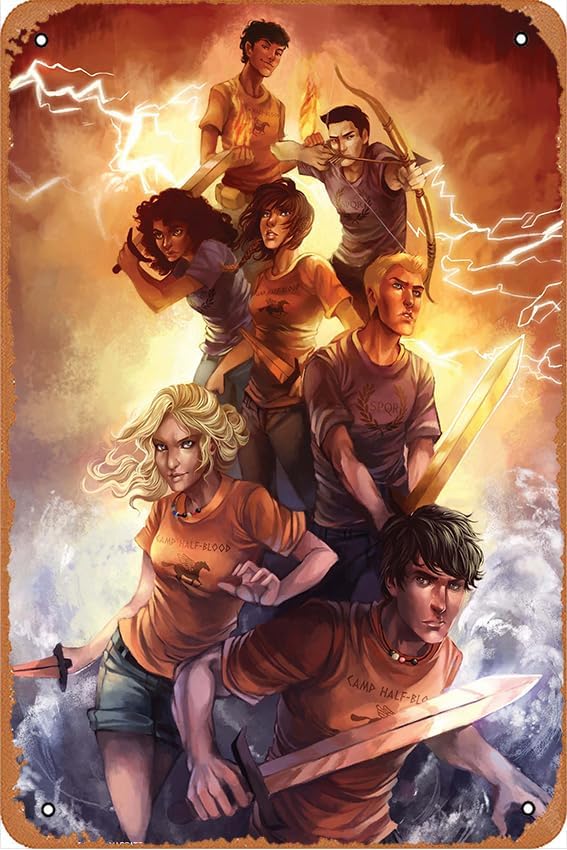 Amazon.com : Percy Jackson (Live-action series) Wall Poster Metal ...