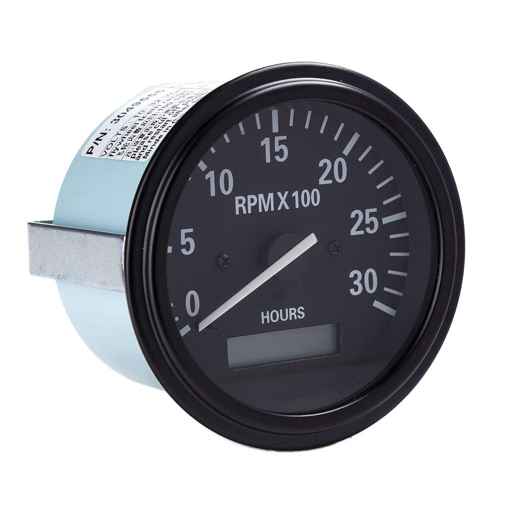 Amazon.com: 12V/24V Tacho Digital Hour Meter 3049555 for Diesel Engine ...