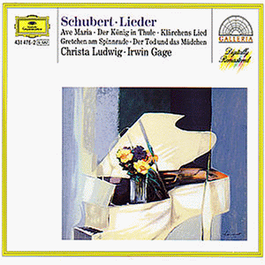 Lieder - Christa Ludwig, Irwin Gage, Franz Schubert: Amazon.de: Musik