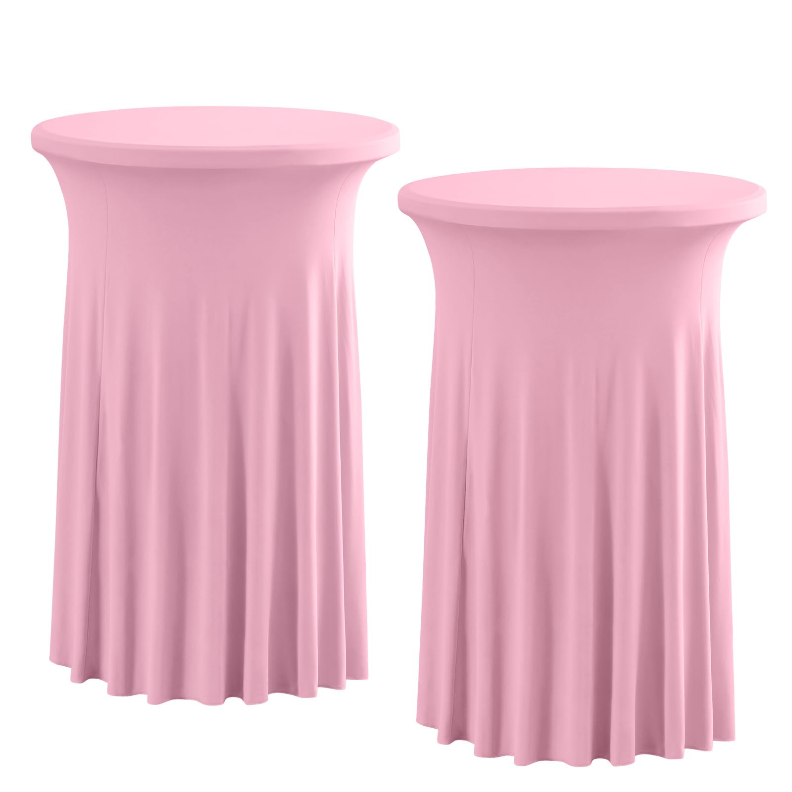 Amazon.com: Rakila 2 Pack Round 43 x 32 Inch Spandex Cocktail ...