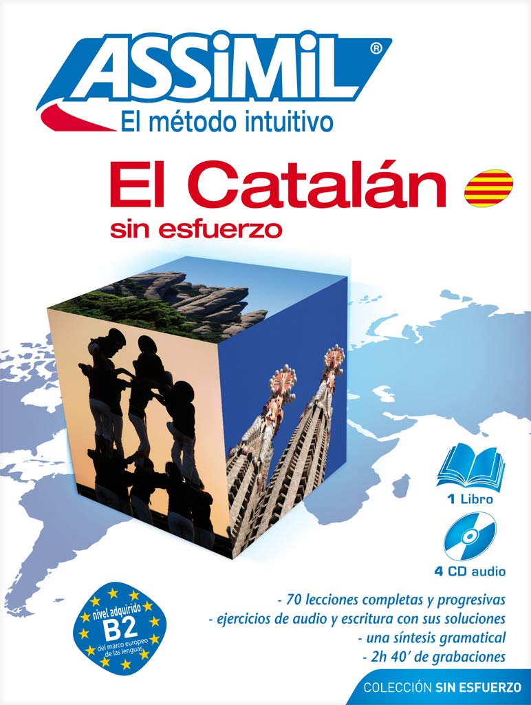 Pack CD Catalan Sin Esfuerzo (Book plus 4 CD) (Catalan Edition ...