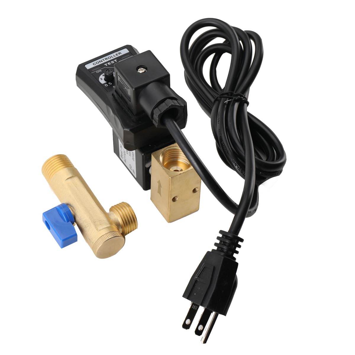 Buy Automatic Timed Condensate Drain Valve ECUTEE 1/2" AC 110V 2-way ...