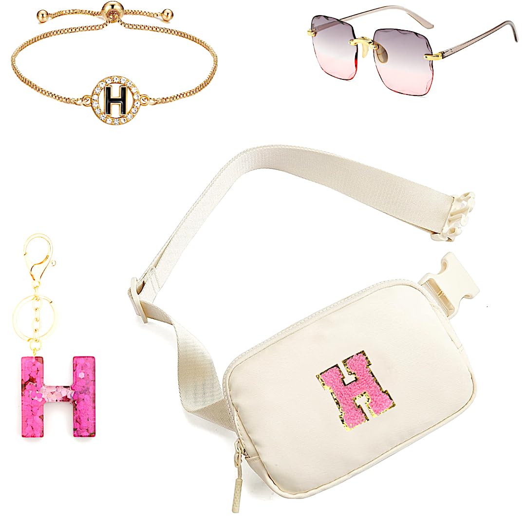 Amazon.com | girl gift,girls fanny pack, girls fanny pack 6-8,initial ...