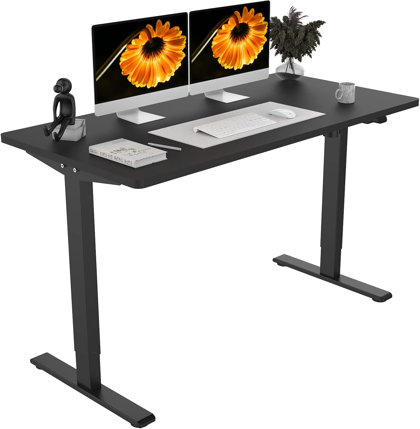 Amazon.com: SANODESK Electric Standing Desk 55 x 28 Inches, Height ...