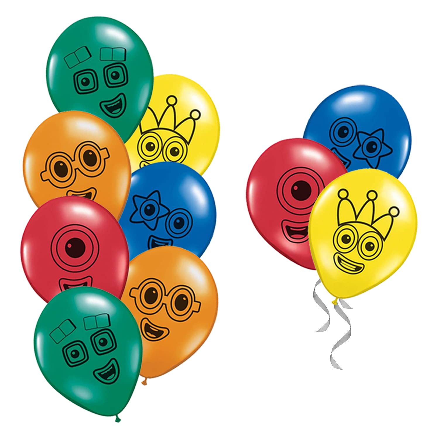 Numberblocks Party Decorations Numberblocks Stickers Cake Toppers ...
