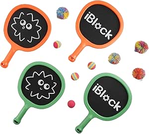 Amazon.com : Beach Paddle Ball Set for Kids & Adults, Outdoor Games for ...
