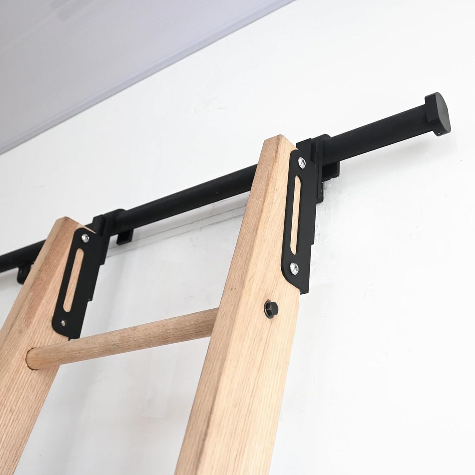 Library Ladders Hook Our Hook And Rolling Ladders — Barn Door