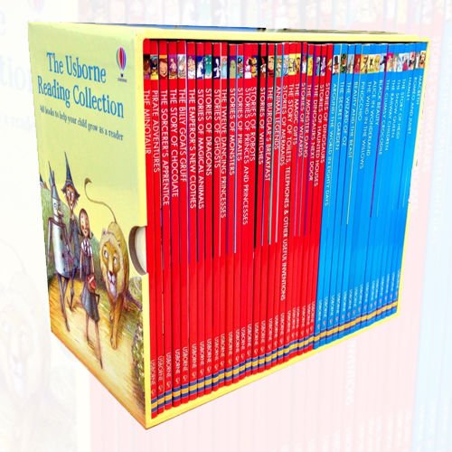 Usborne Young Reading Series 1 and 2 40 Books Collection Set: Various ...