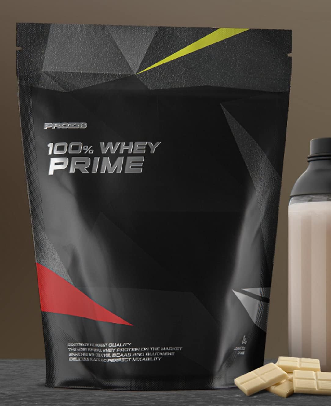Prozis 100% Whey Prime 1 kg - multi gusti (brownie cioccolato) : Amazon ...