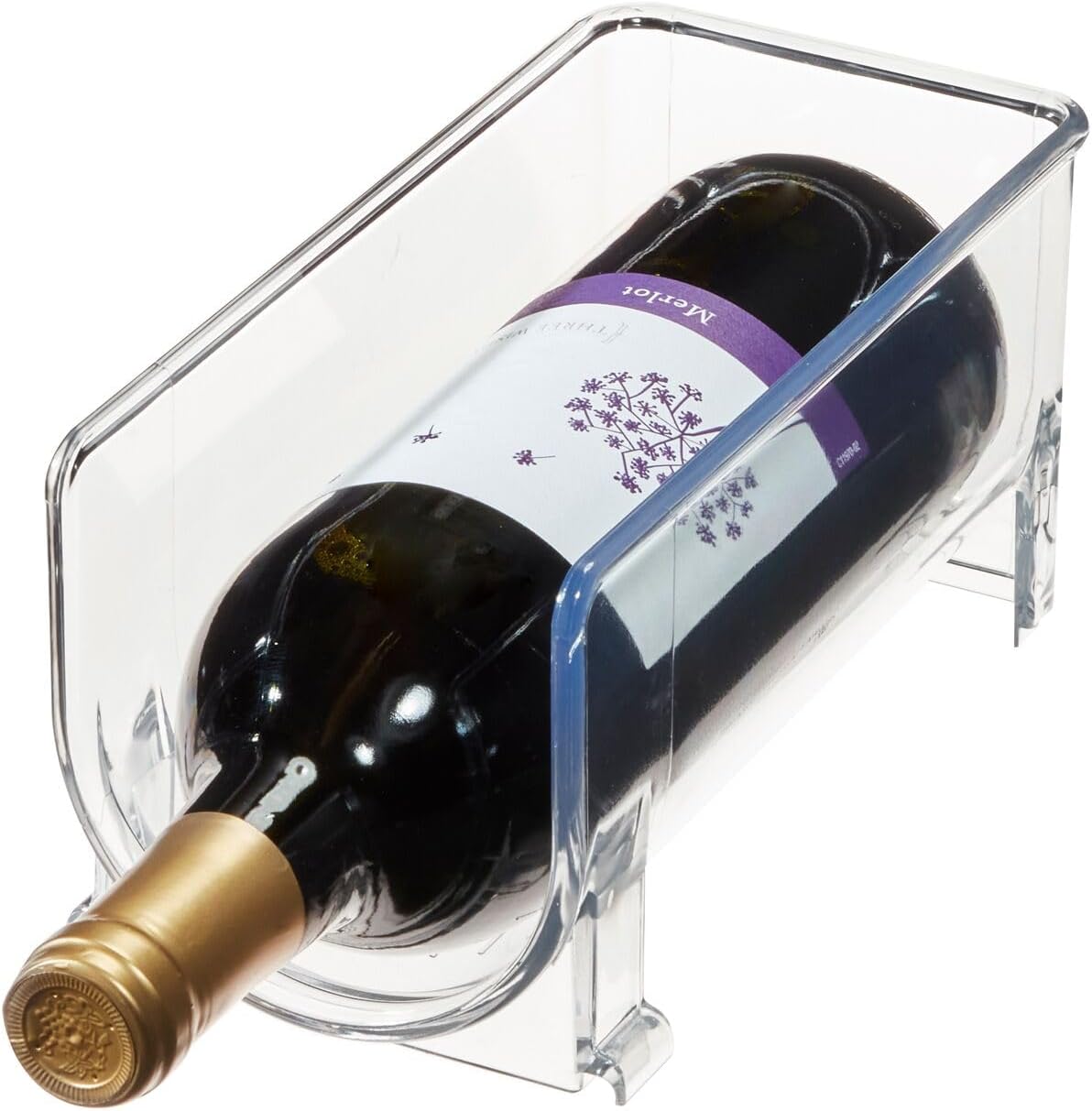 Amazon.com: iDesign Stackable Bottle Holder for Water or Wine Bottles ...