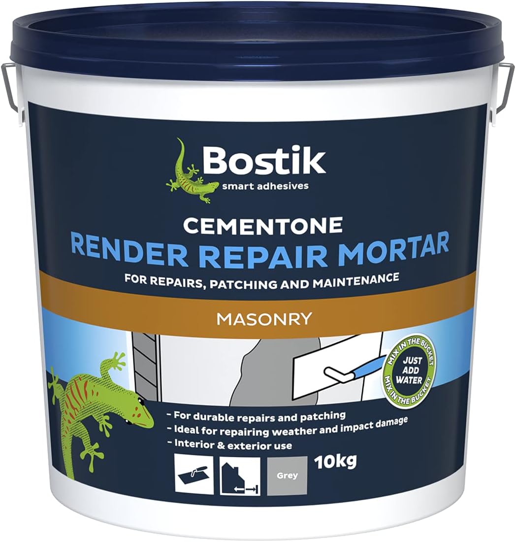 Bostik Cementone Render Repair Mortar, For Durable Repairs & Patching ...