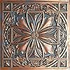 Amazon.com: Vintage Ceiling Tiles Painted Rustic Copper Decor Ceiling ...