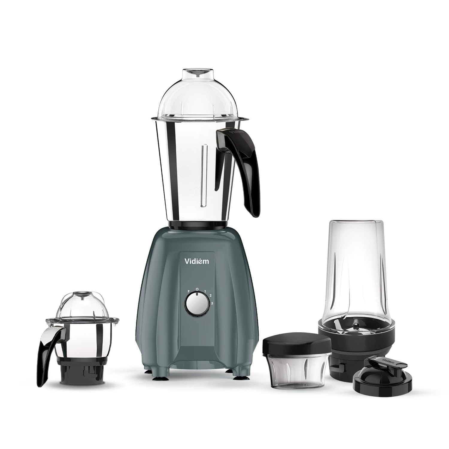 Vidiem Eva VICTOR PRO 650W / 110V - Indian Mixer Grinder SS Jars ...
