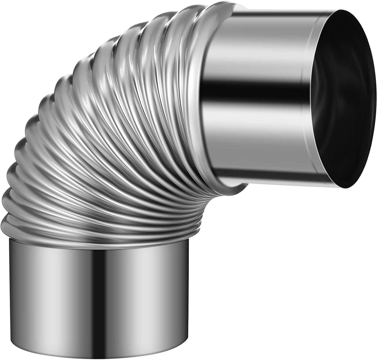Amazon.com: Chimney Exhaust Wood Stove Chimney kit Elbow Stove Flue ...