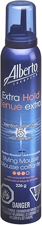 Alberto European Hair Styling Mousse Extra Hold Hair Volumizer 226 g ...