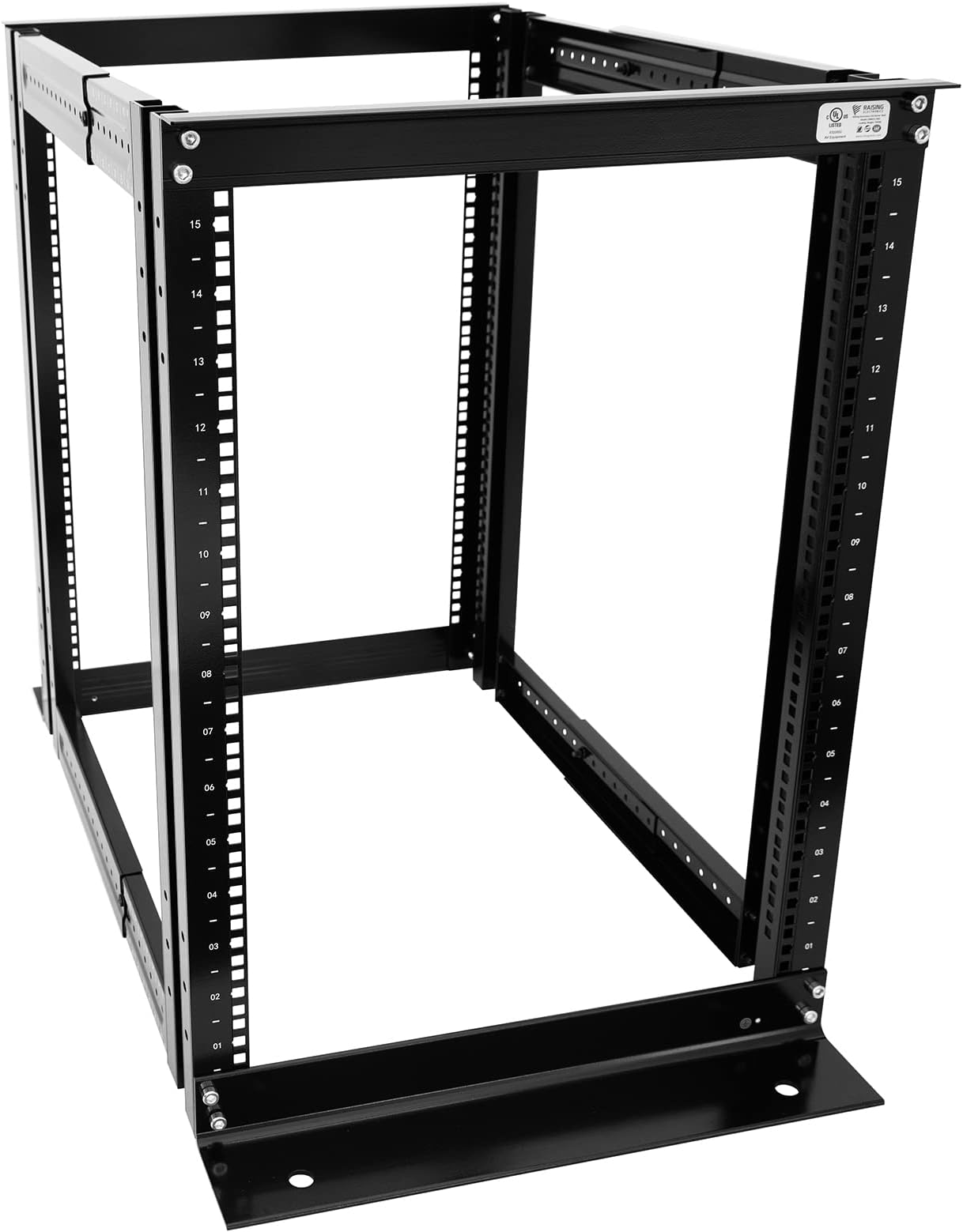 Amazon.com: 18U Dual Swing-Out Open Frame Wall Mount Rack 18" Depth USA ...