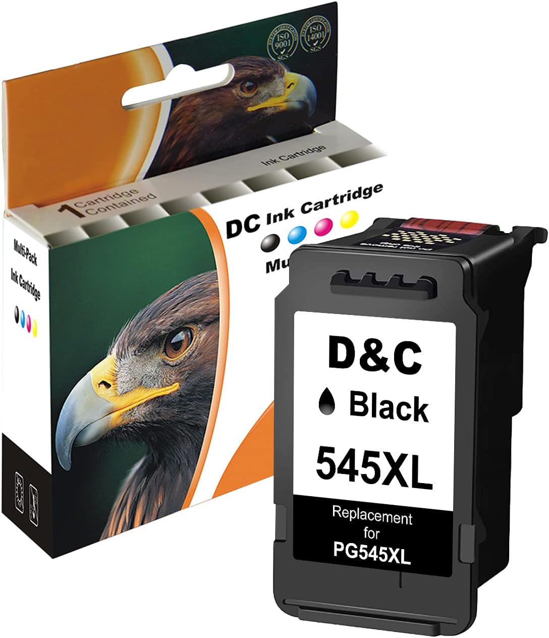 D&C PG-545XL Remanufactured Ink Cartridges for Canon 545 XL for Canon ...