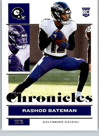 Amazon.com: RASHOD BATEMAN RC 2021 Panini Chronicles #8 ROOKIE NM+-MT+ ...