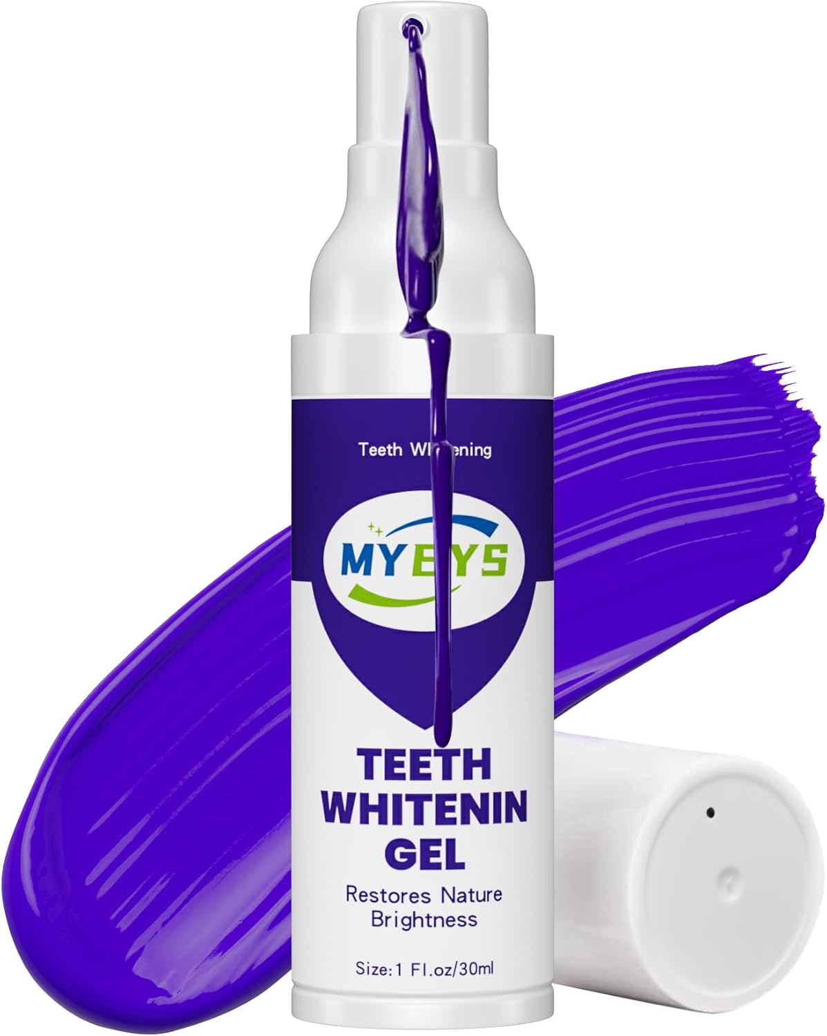 Amazon.com : MYBYS Color Corrector Purple Toothpaste for Teeth ...