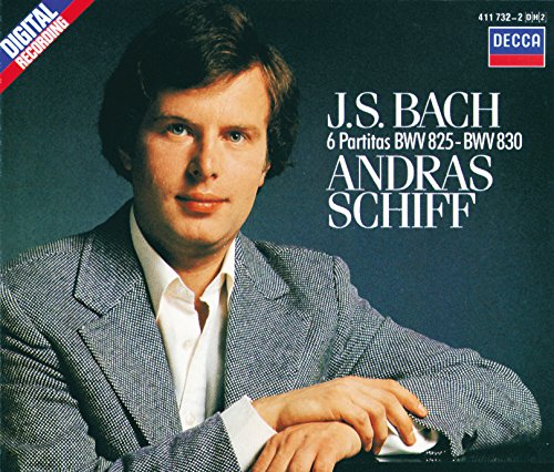 Amazon.com: Bach, J.S.: 6 Partitas, BWV 825-830 : András Schiff ...