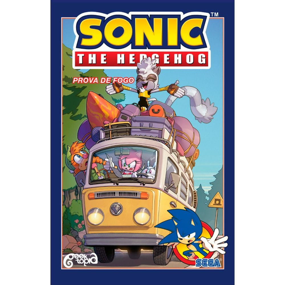Amazon.com: SONIC THE HEDGEHOG – VOLUME 12: PROVA DE FOGO ...