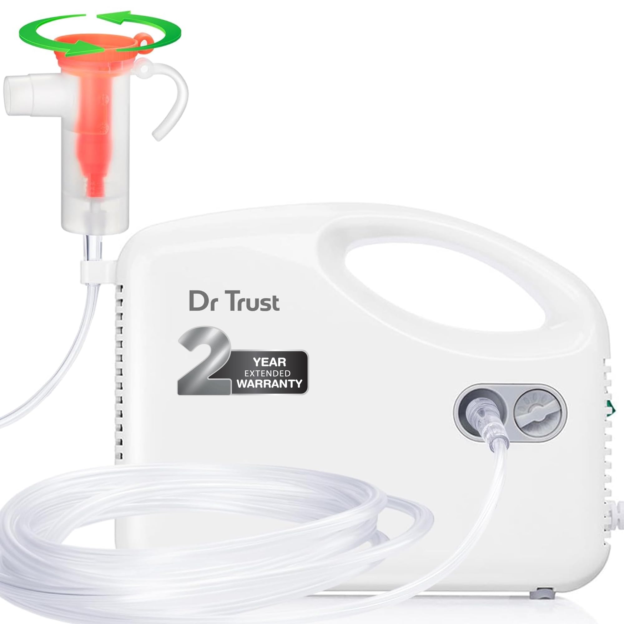 Dr Trust USA Compressor Nebulizer Machine Complete Kit for Adults and ...