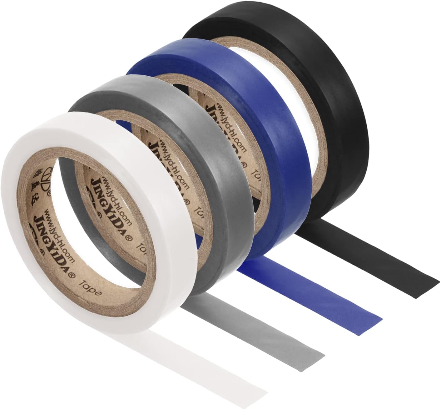 Amazon.com : PATIKIL 26Ft Grip Finishing Tape, 4 Pack PVC Racquet ...