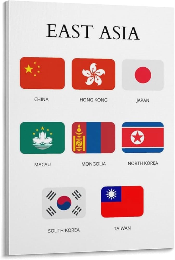Asia Flags With Names SOME ASIAN COUNTRIES AND THEIR FLAGS | Share Ur
