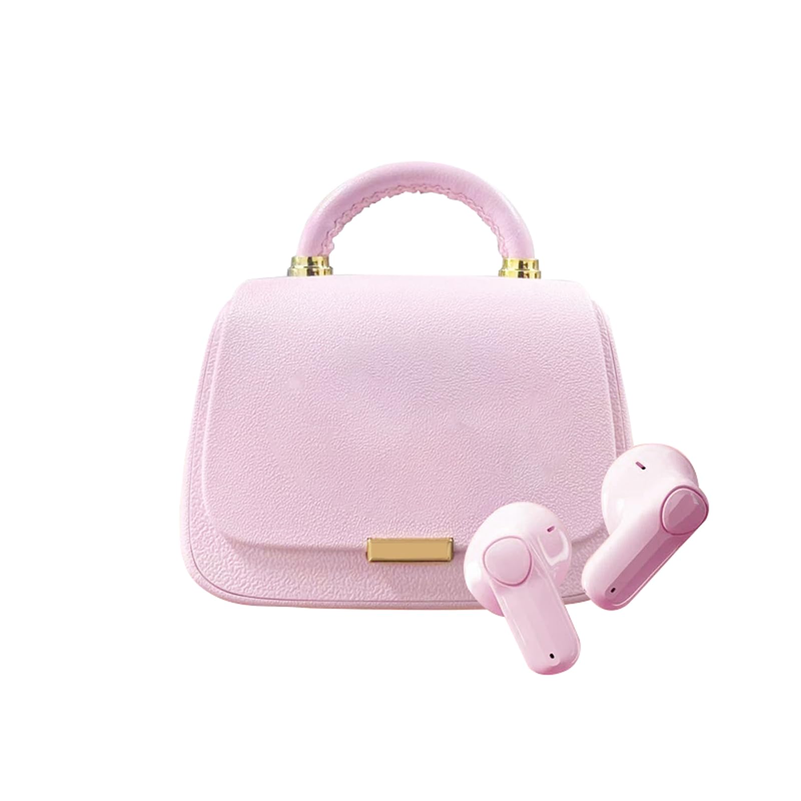 Amazon.com: Cute Pink Kids Earbuds Ear Buds Girls Hot Pink Bag Wireless ...