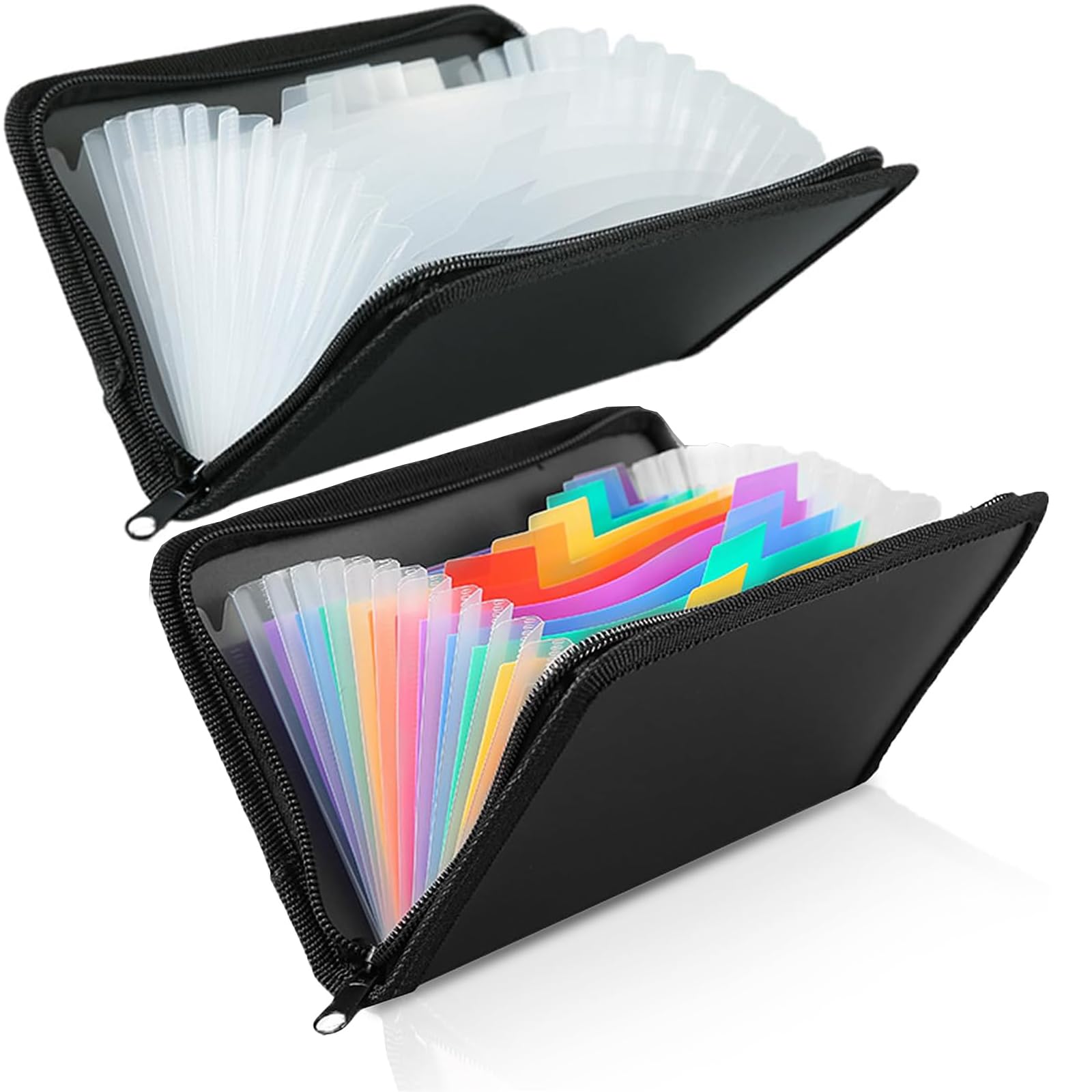 2 PCS Receipt Organiser, Receipt Holder, Receipt Folder, Expanding ...