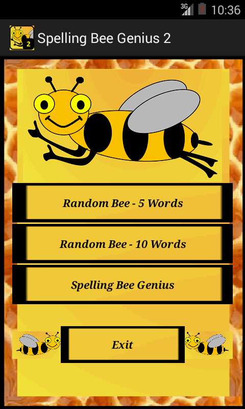Spelling Bee Genius 2 - App on Amazon Appstore