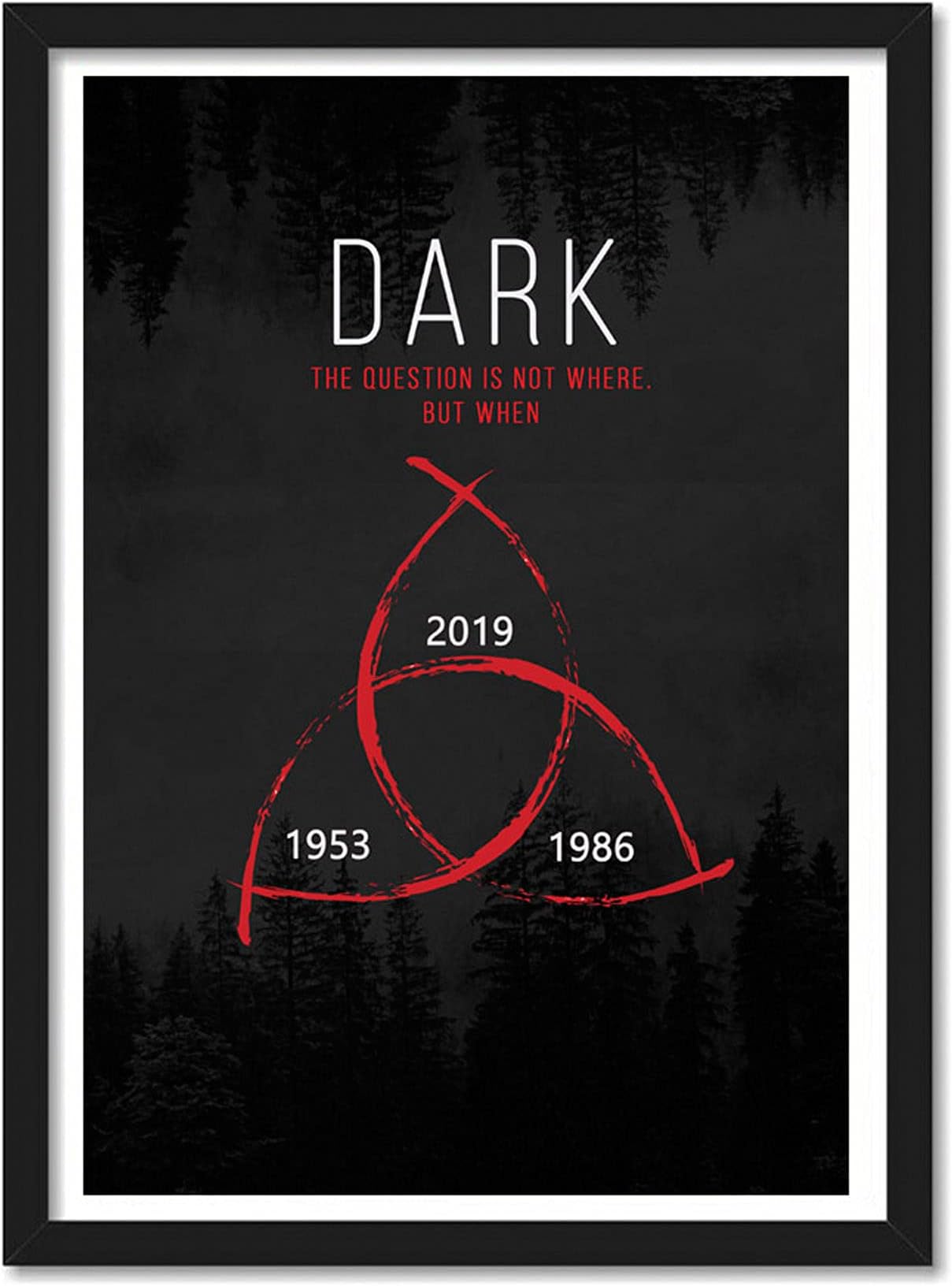 Dark Netflix Series Poster for Home Office and Student Room Wall (12x18 ...