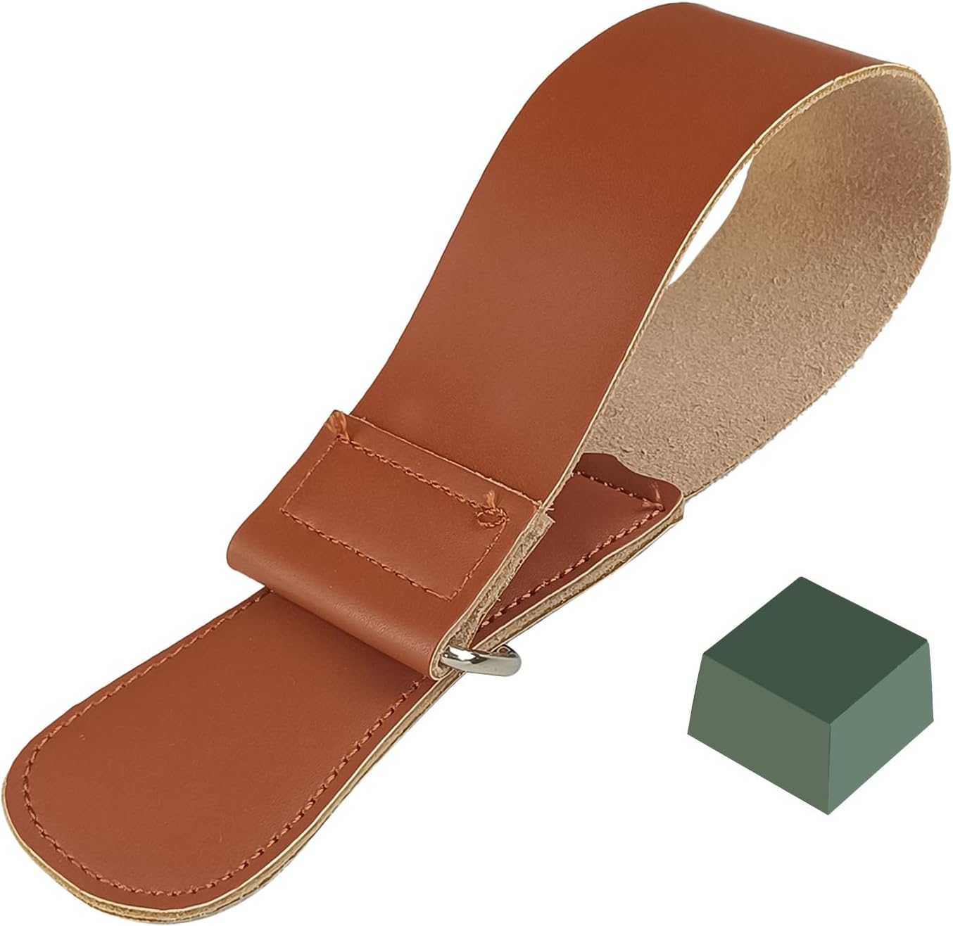 Amazon.com: lunmgleng Leather Strop for Straight Razor Sharpening and ...