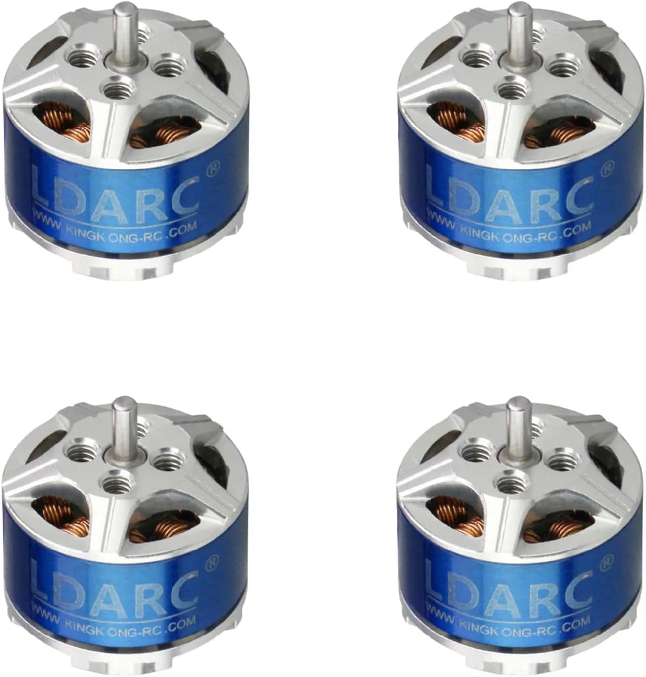 Amazon.com: LDARC 4pcs XT 1105 5000KV 2-3S Brushless Racing Motor ...