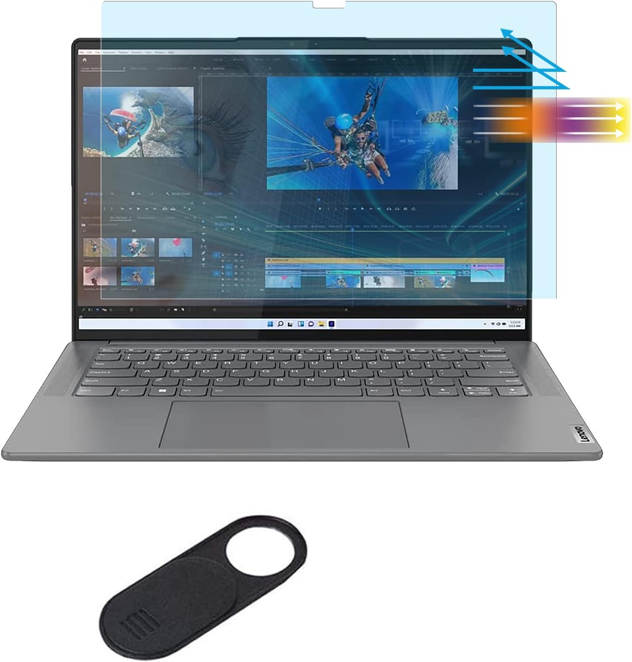 MUBUY-GOL Screen Protector for Lenovo Slim 7 Pro X 14.5 /Slim 7 14.5 ...