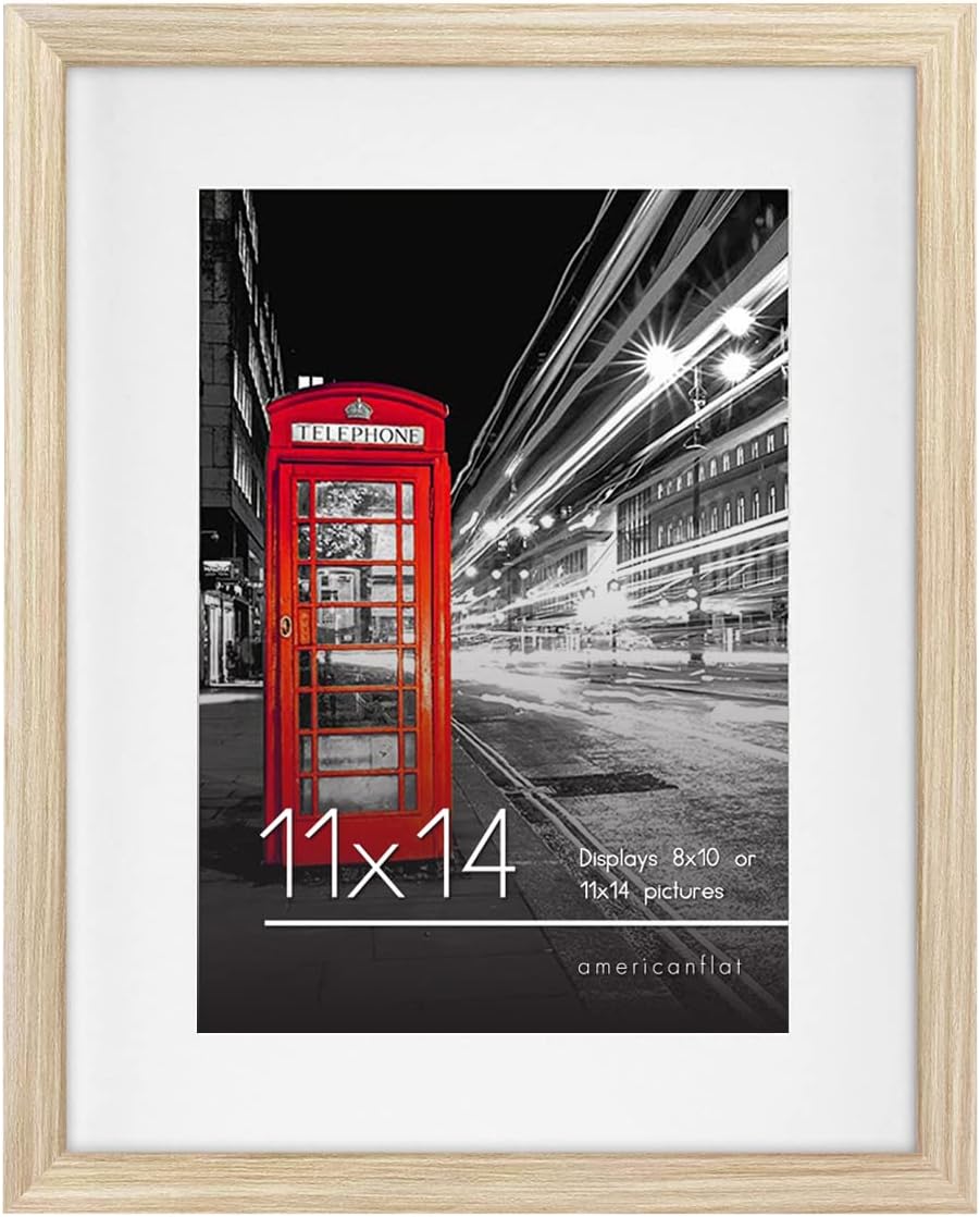 Amazon.com - Americanflat 11x14 Picture Frame with Shatter-Resistant ...