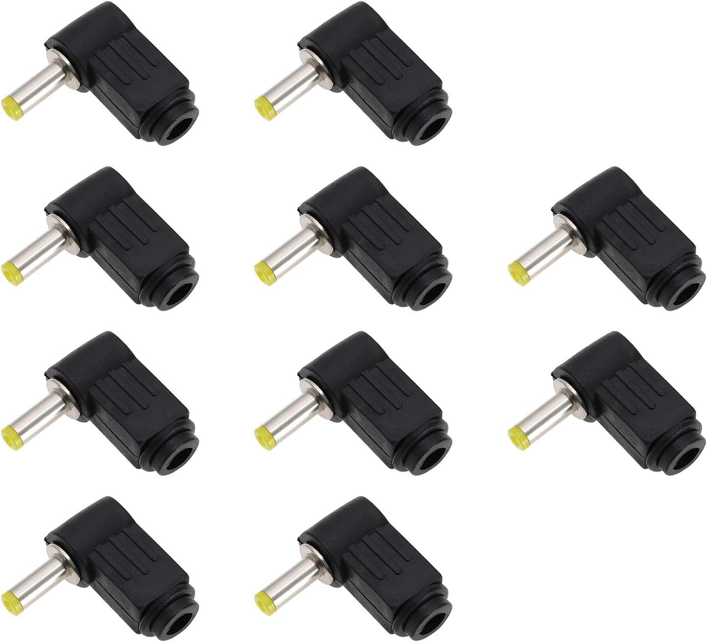VGOL 10Pcs Right Angle DC Power Tip Replacement DC Socket Adapter DIY ...